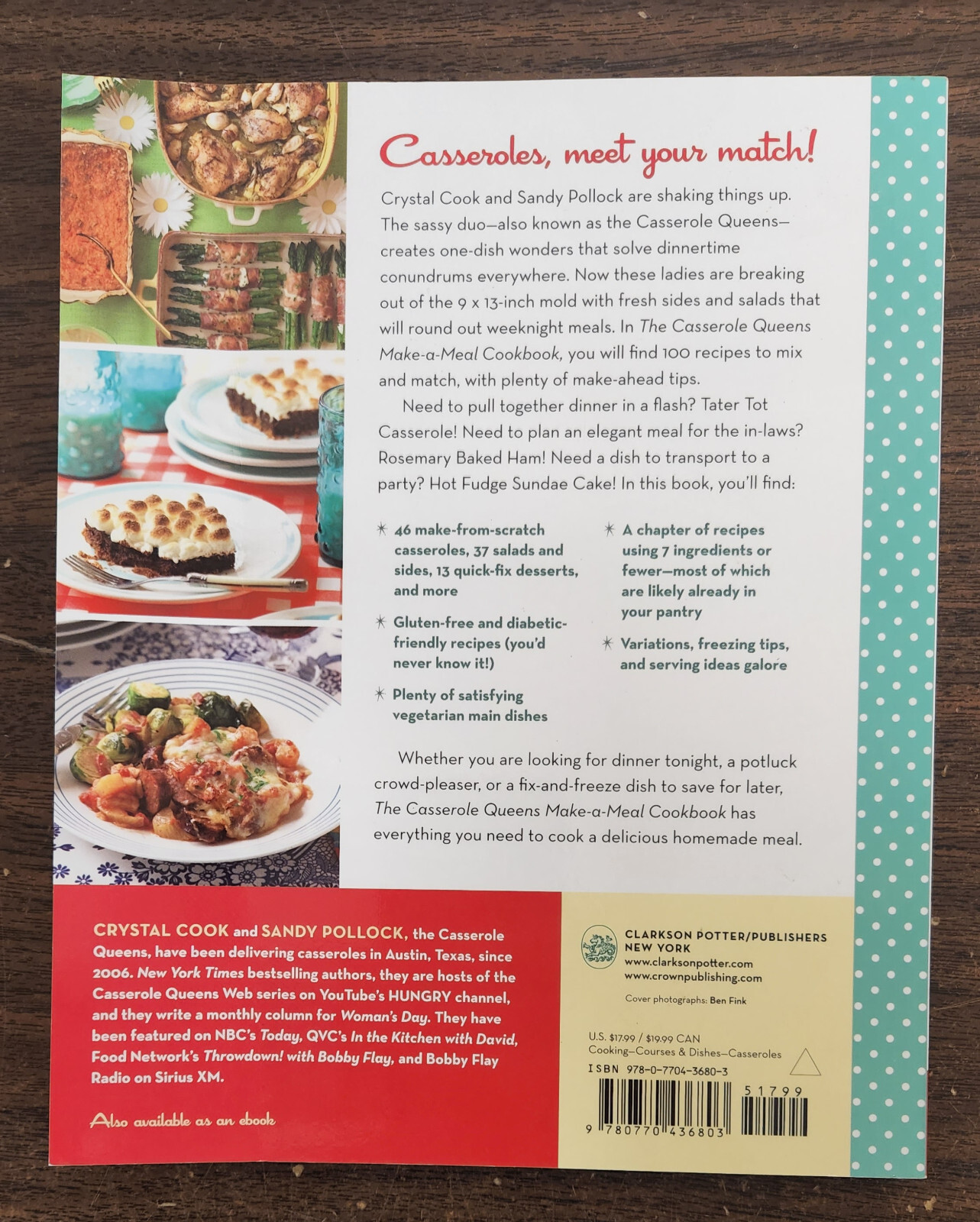 Casserole Queens Make-A-Meal Cookbook : Mix and Match 100 Casseroles ...