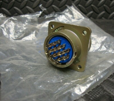 NEW Amphenol 10-820051-27P 14 pin Wire Connector Cylindrical Terminal ...