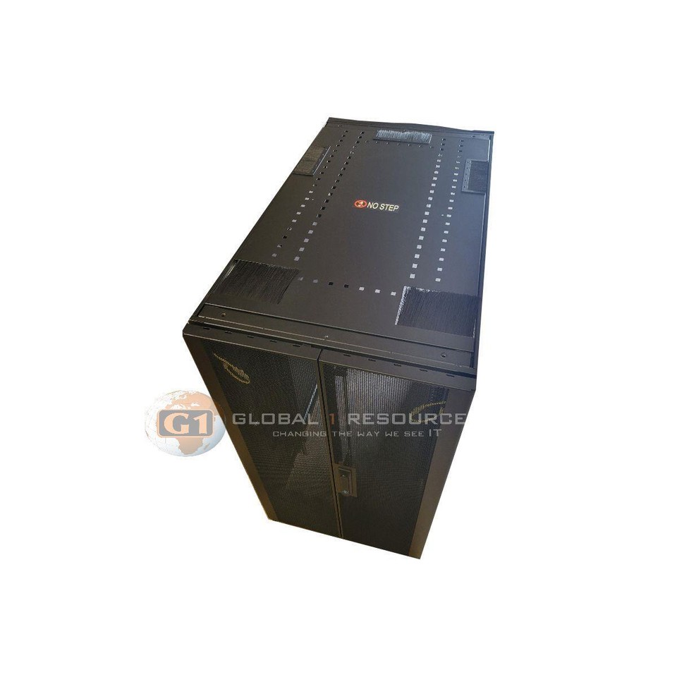 NEW 24U AR3104 Server Rack Enclosure Dell HP APC Servers Cabinet 19 ...