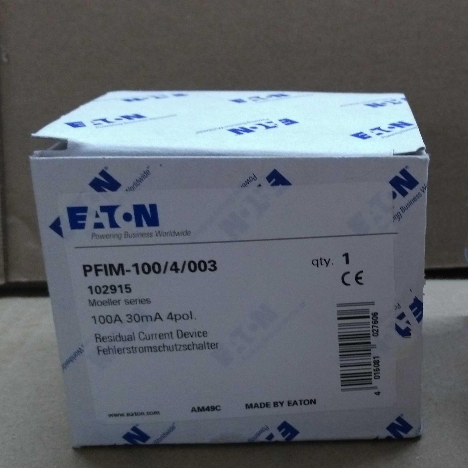 1pcs New Eaton circuit breaker PFIM-100/4/003 spot stock #YP1 | eBay