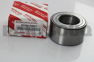 90369T0007 Genuine Toyota BEARING (FOR FRONT AXLE HUB), RH/LH 90369 ...