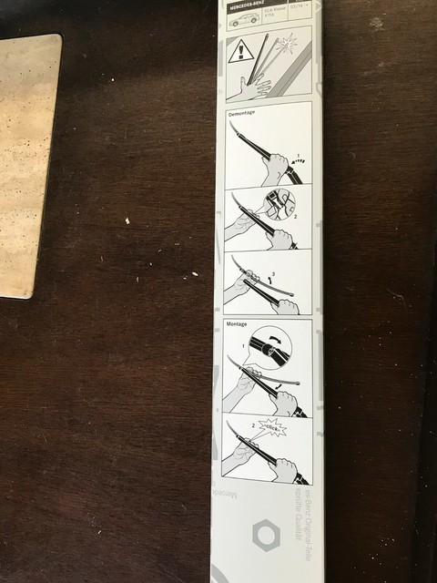 Mercedes-Benz 1568200045 Genuine OEM Wiper Blade for sale online | eBay