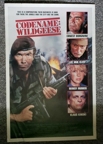 Code Name Wild Geese 1984 Lee Van Cleef Borgnine Kinski Video PROMO ...