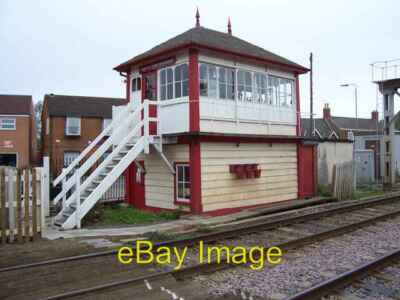 Photo 6x4 Oakham signal box Oakham/SK8509 The Oakham level crossing ...
