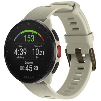 POLAR PACER Running Watch SL GPS Heart Rate Running White 900102175 | eBay