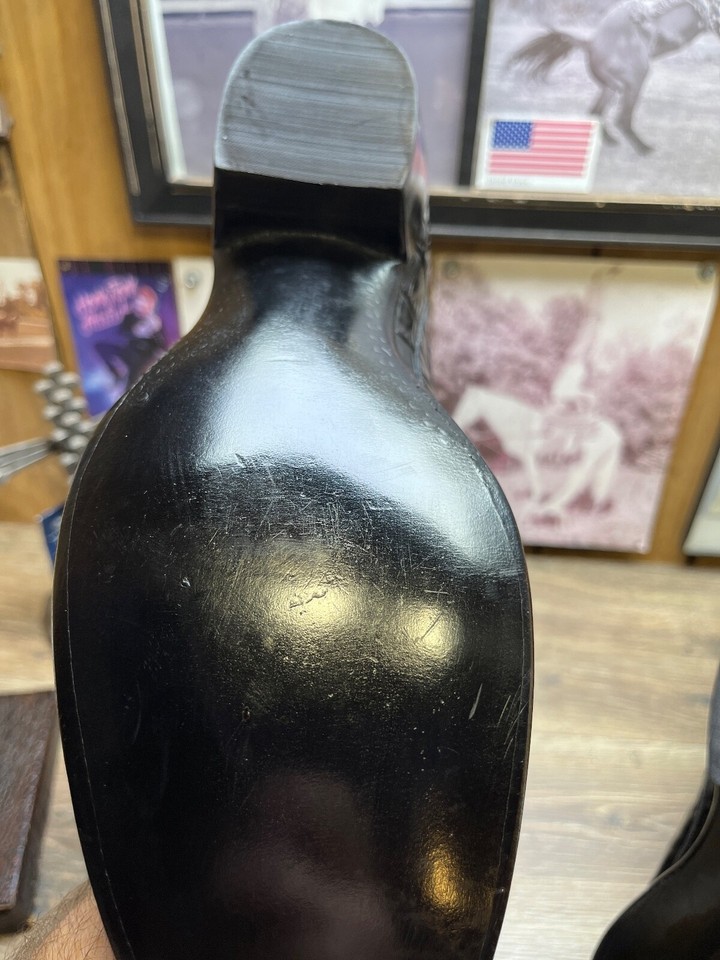 AMMONS EXOTIC ALLIGATOR TAIL STOVEPIPE SHAFT 12B MENS COWBOY BOOTS | eBay