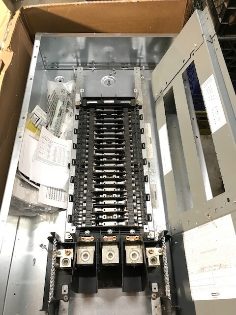 Square d 225amp 225A 208Y/120 3ph 4 w NQ panelboard panel | eBay