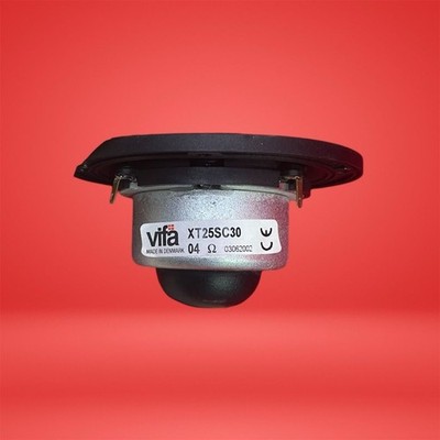 Lot of 2 Vifa XT25SC30 Tweeter Pair Black High-Quality Universal Audio ...