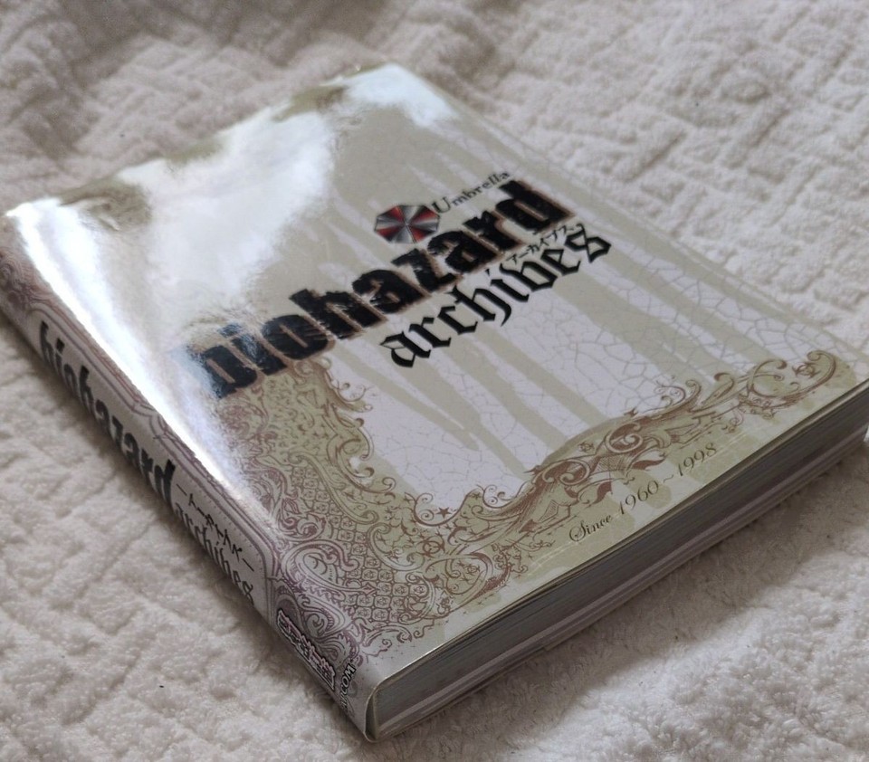 Resident Evil BIOHAZARD Archives Art Book Illustration Guide Book ...