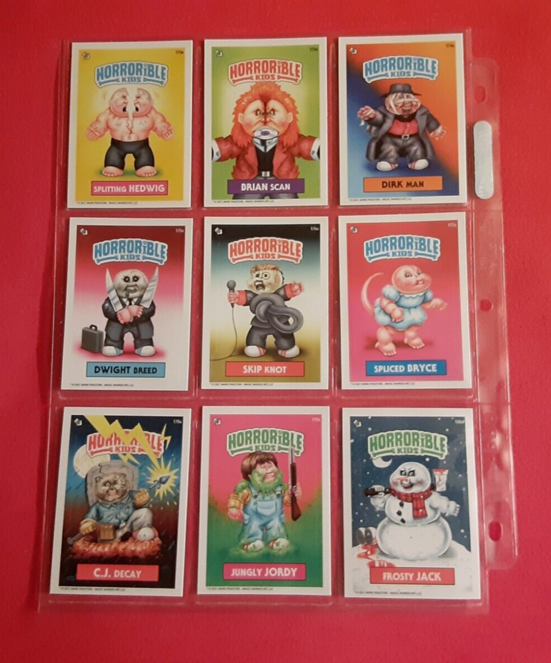 garbage pail kids puzzle jason voorhees dead ted Revenge of Oh the ...