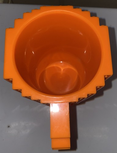 Orange Build On Brick Coffee Mug Cup 12 oz Compatible Major Building ...