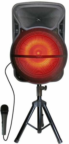 TopTech Audio JET-15 15 inch 2200W Fully Amplified Portable Speaker for ...