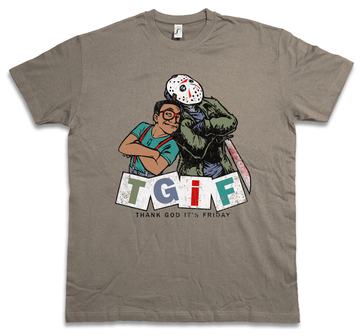 TGIF II T-SHIRT Thank God it's Friday Family Steve Jason Urkel Fun ...