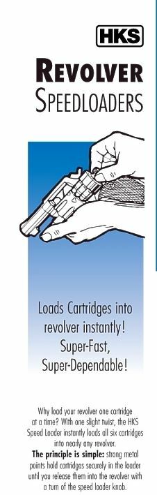 HKS Speedloader 36-A for 5 shot 38/357 Mag S&W J-Frame & Taurus 85 ...