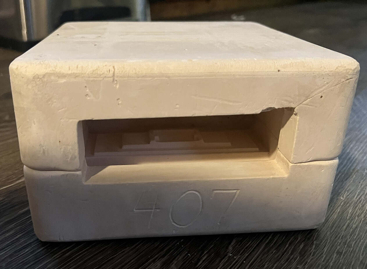 1970 Duncan Molds DM 407 Piano Lipstick Holder Ceramic Slip Casting ...