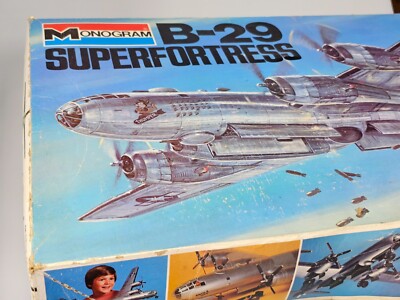 Monogram B-29 Superfortress 1/48 Scale Plastic Model Kit + COVETED ...