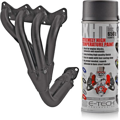 E-Tech XHT VHT Exhaust Extremely High Temperature Spray Paint ...