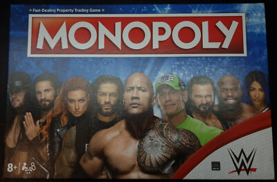 WWE Wrestling Monopoly Choose Your Individual Spare/Replacement Parts ...