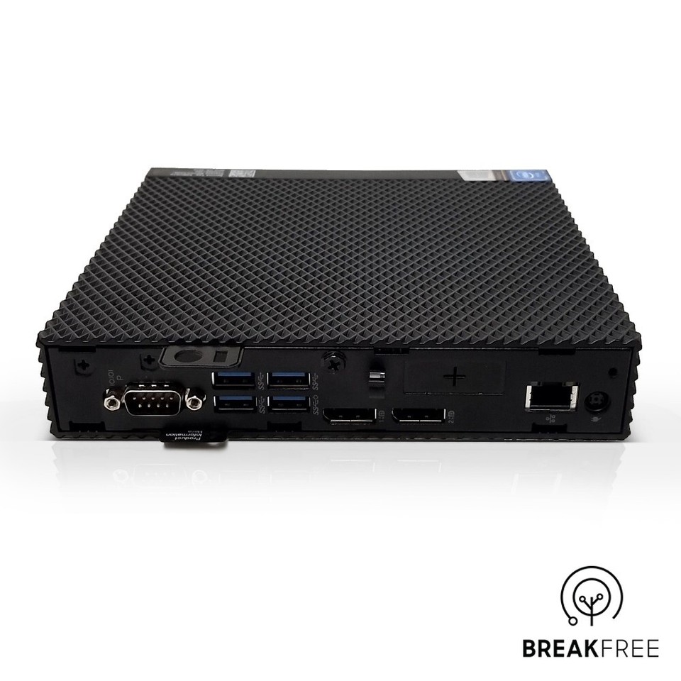 Dell Wyse 5070 Fanless Mini PC J4105 8GB RAM 32GB + 128GB SSD USB-C VAT ...