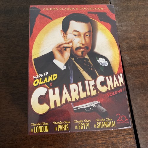 Charlie Chan Collection Vol. 1 DVD 4 Movie Set Warner Oland NEW SEALED ...