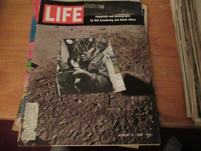 Life magazine August 8 1969 Moon Apollo 11 | eBay