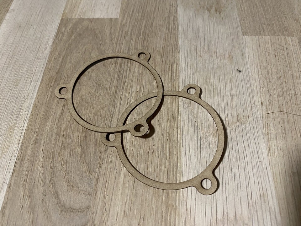 2 x SU HS2 HS4 HS6 Carb Float Bowl Gaskets - Classic Mini and Other ...