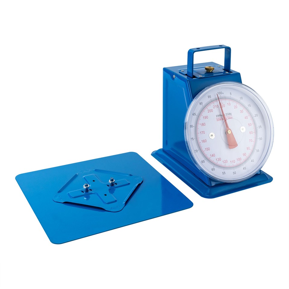 220-LBS Heavy Duty Portion-Control Mechanical Dial Scale Industrial ...