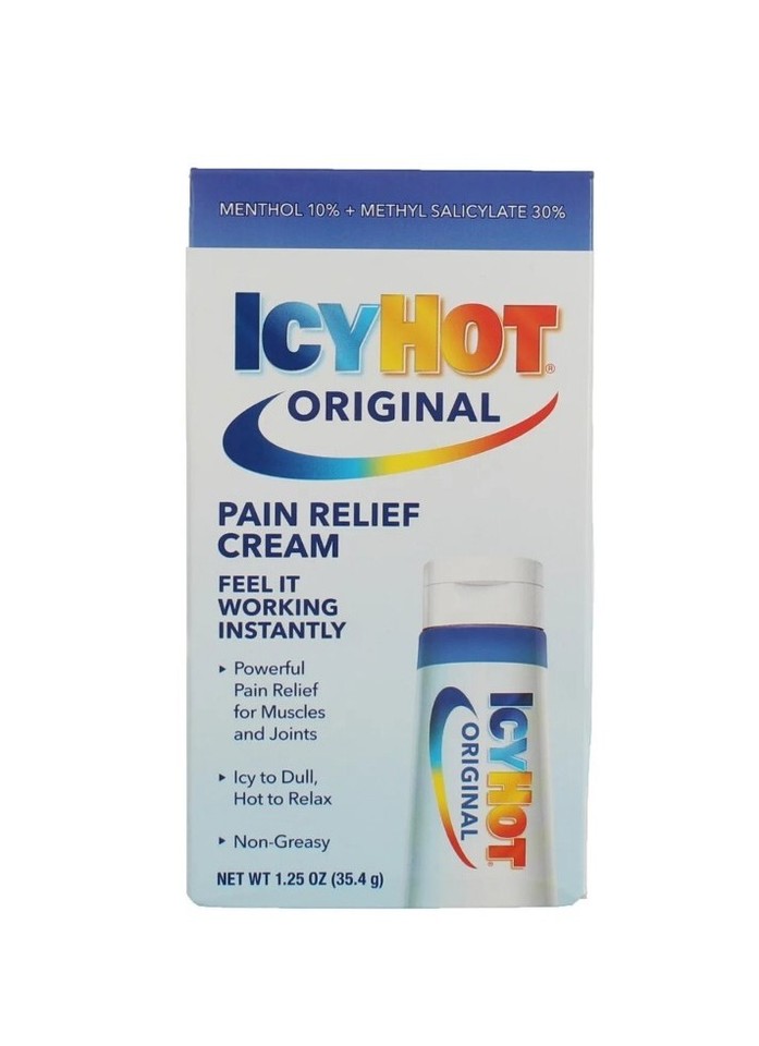 Icy Hot Original Pain Relief Cream 1.25 oz Exp. 12/26 Travel Size | eBay
