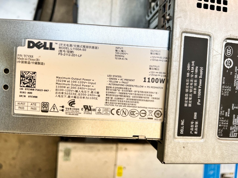 Dell PowerEdge R910 | 4x Intel Xeon E7520 @1.86GHz 64GB Perc H700 ...