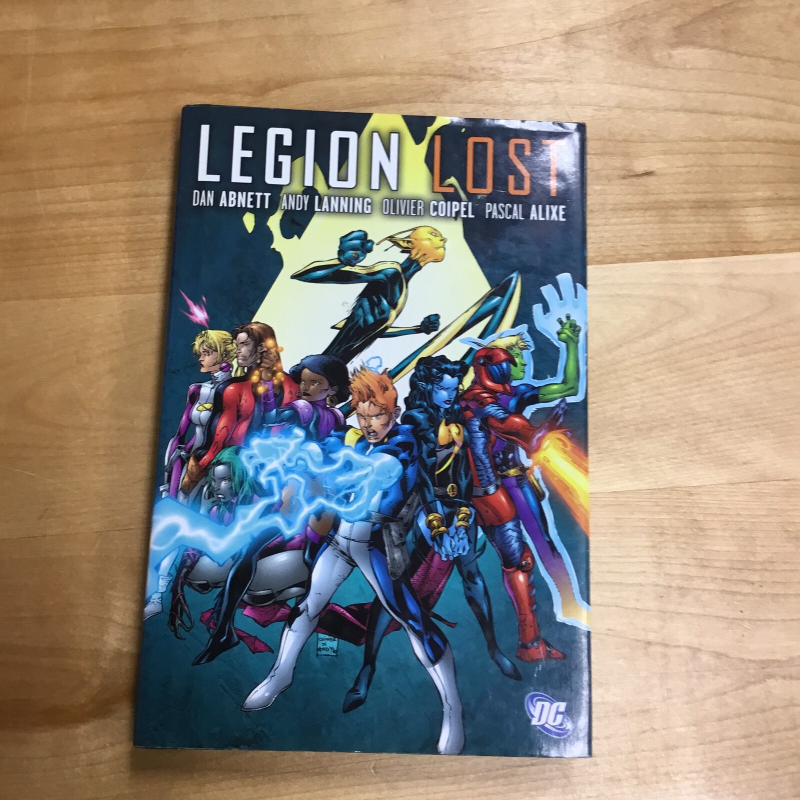 Legion Lost Hardcover HC Abnett Lanning Coipel Legion of Superheroes DC ...