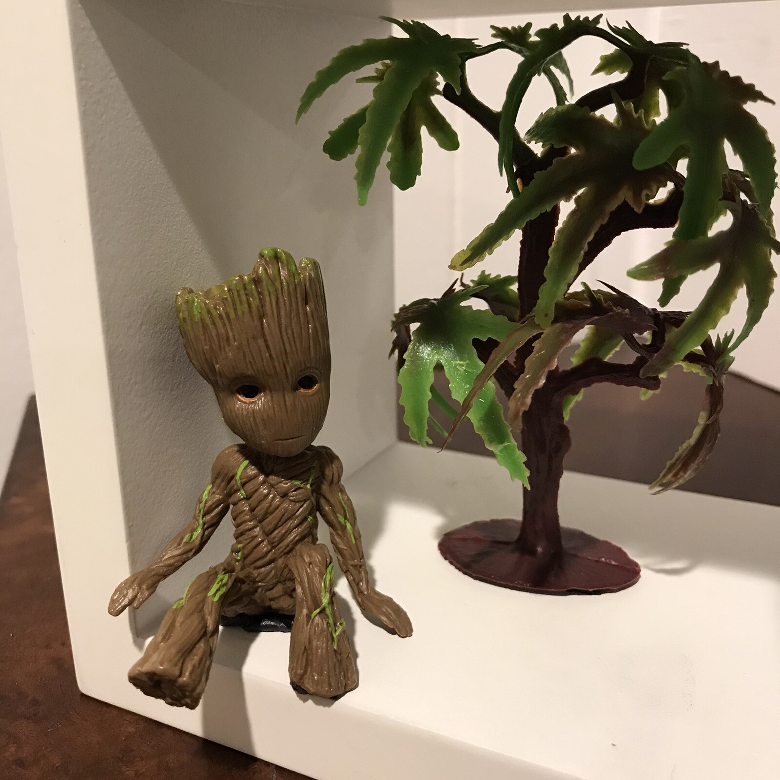 Groot With Marijuana Plant ~ Open Shadow Box ~ Diorama ~ Cannabis ...