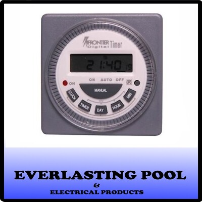 Pentair Frontier digital battery backup Mains timer clock chlorinator pool | eBay