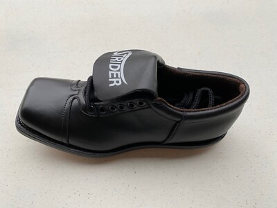 Strider Square Toe Football Kicking Shoe - LEFT FOOT Size 7 - Black | eBay