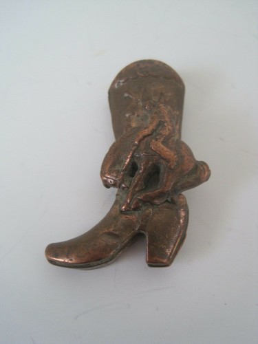 Little Copper Wyoming Boot Souvenir Key Chain ? | eBay