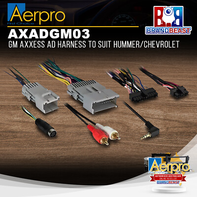 Aerpro AXADGM03 GM Axxess AD Harness to Suit Hummer/Chevrolet | eBay