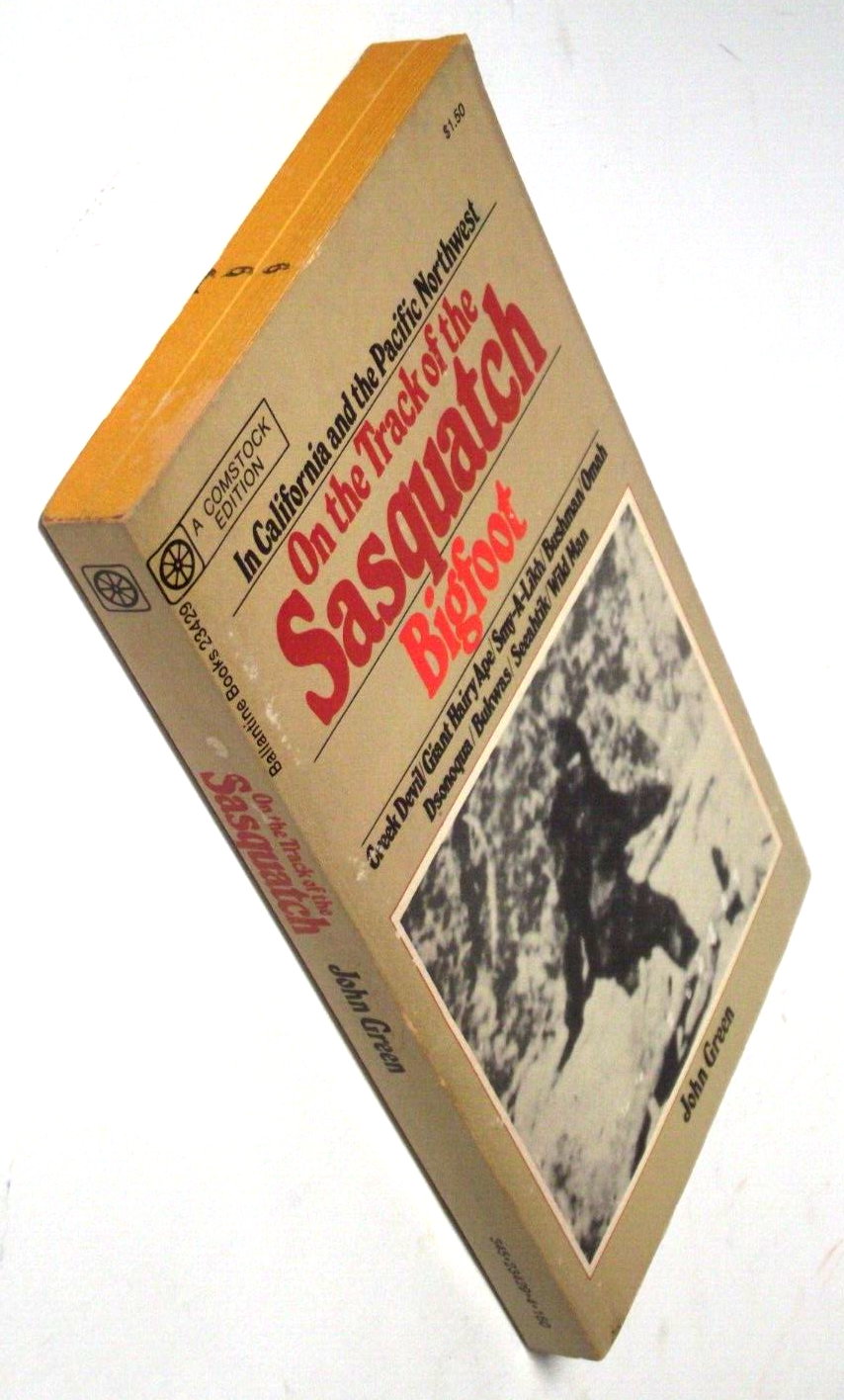 NEW 9/1973 1st/1st "On the Track of Sasquatch - Bigfoot" Green Hairy ...