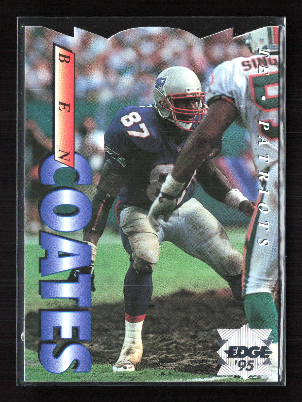 Ben Coates 1995 Collector's Edge #131 Die Cuts New England Patriots | eBay