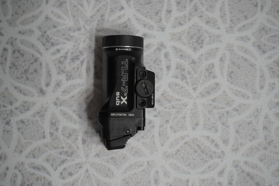 Streamlight TLR-7 X Sub Weapon Light Picatinny Rail Aluminum Black for ...