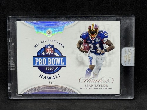 Sean Taylor 2020 Panini Flawless Pro Bowl Diamond /7 #PB7 Redskins ...