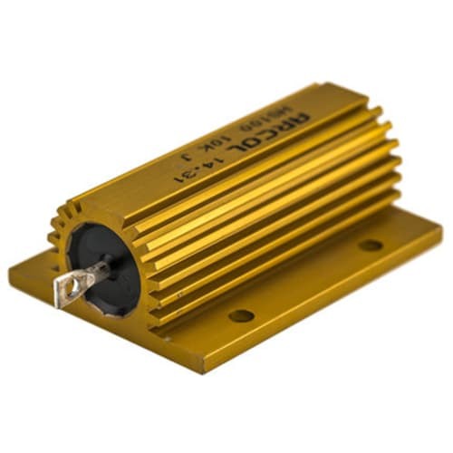 1PC ARCOL HS100 10K J Resistor,Wirewound,Res 10 Kilohms,Pwr-Rtg 100 W ...