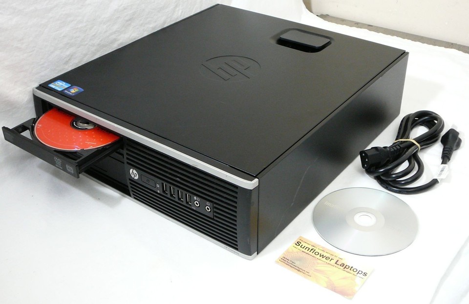 Windows XP Desktop Computer PC SFF Core i7 HP 4GB 320GB DVD COM PS2 ...
