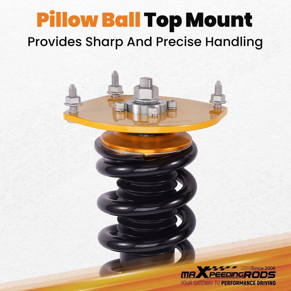 4Pcs Front & Rear Air to Coil Springs Conversion Kit For Lincoln Mark ...