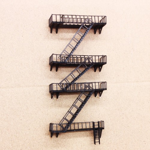 Outland Models Miniatures Fire Escape Stairs Set 1:160 N Scale | eBay