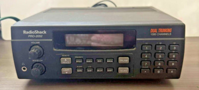 Radio Shack PRO-2052 Dual Trunking 1000 Channels Radio Police Scanners ...