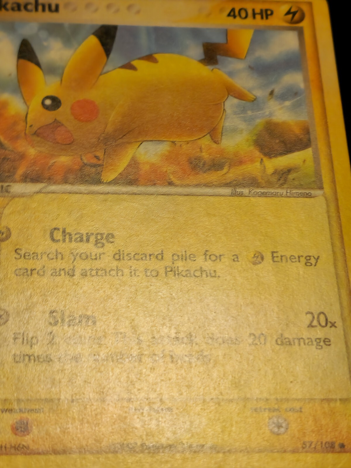 Pikachu Common EX Power Keepers 57/108 MP | eBay