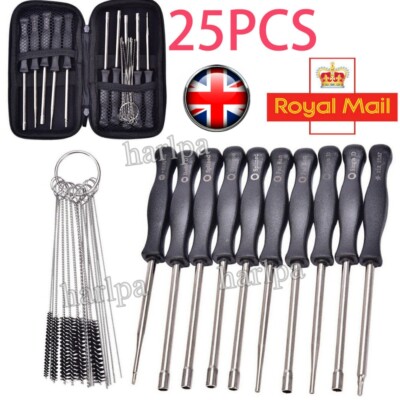 25PCS Tool Kit Chainsaw Craftsman Screwdriver Splined Carb Carburetor ...