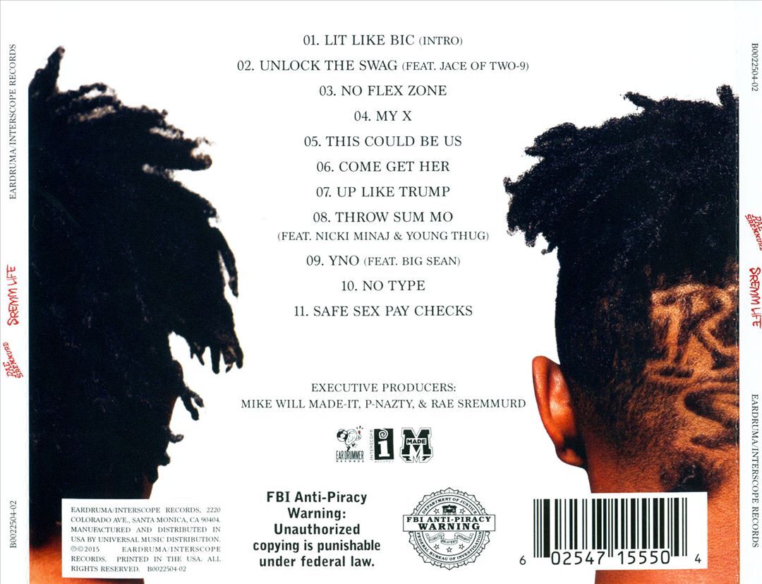 RAE SREMMURD - SREMMLIFE [PA] NEW CD 602547155504 | eBay