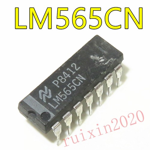 2x NE565N Signetics IC PLL 50MHZ Phase-Lock Loop LM565CN LM565N SE564N ...