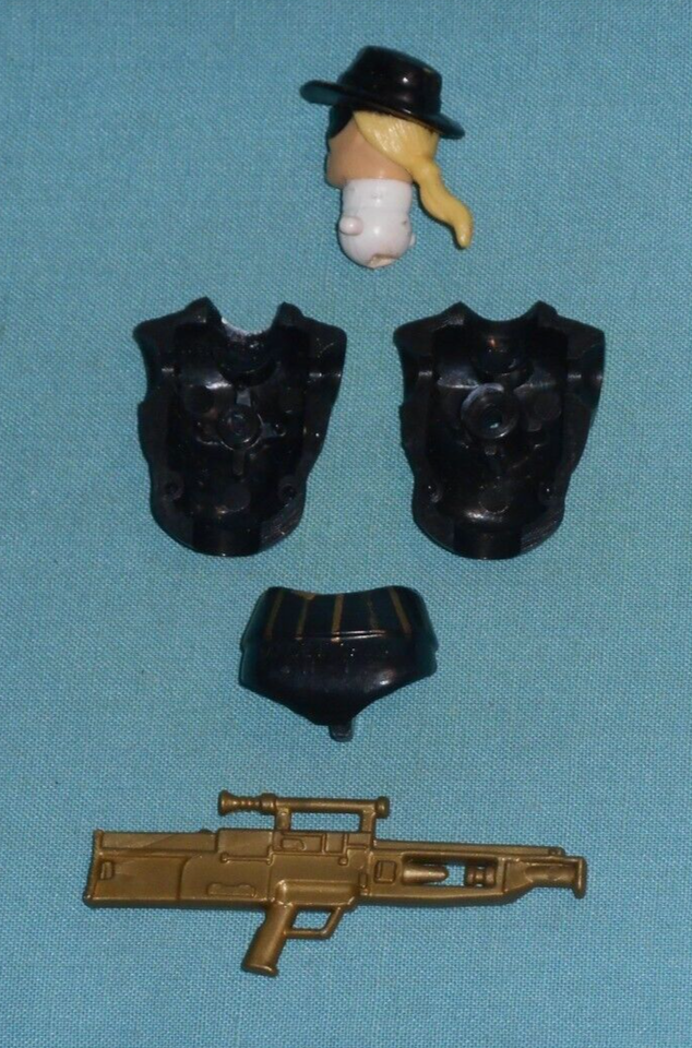 vintage G.I. GI JOE gijoe HEADMAN BODY PARTS + GUN weapon lot head ...