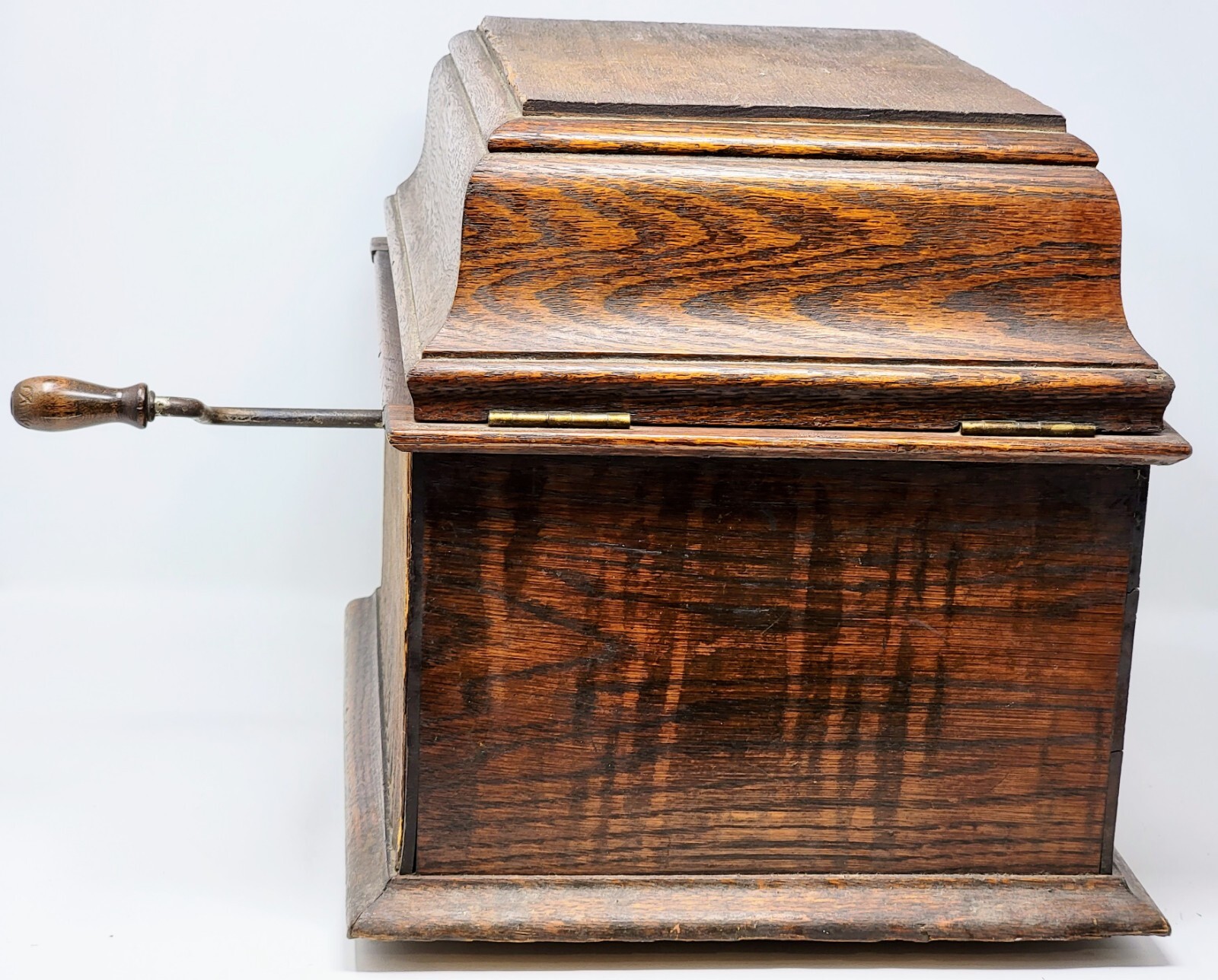 Antique Edison Amberola 30 Blue Cylinder Record Player Phonograph | eBay